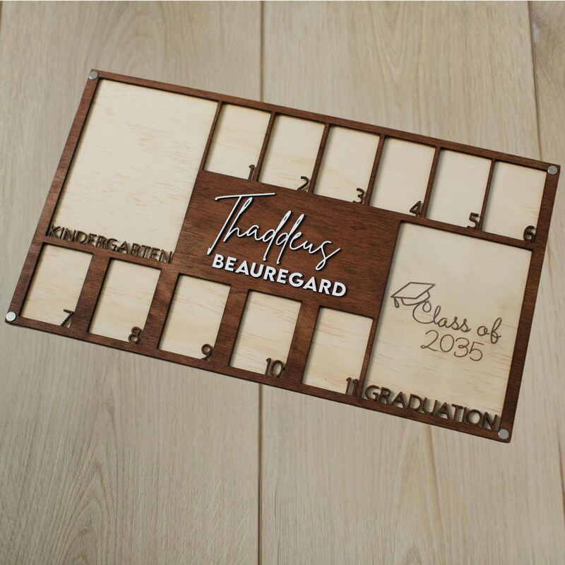 School Picture Frame - Etsy