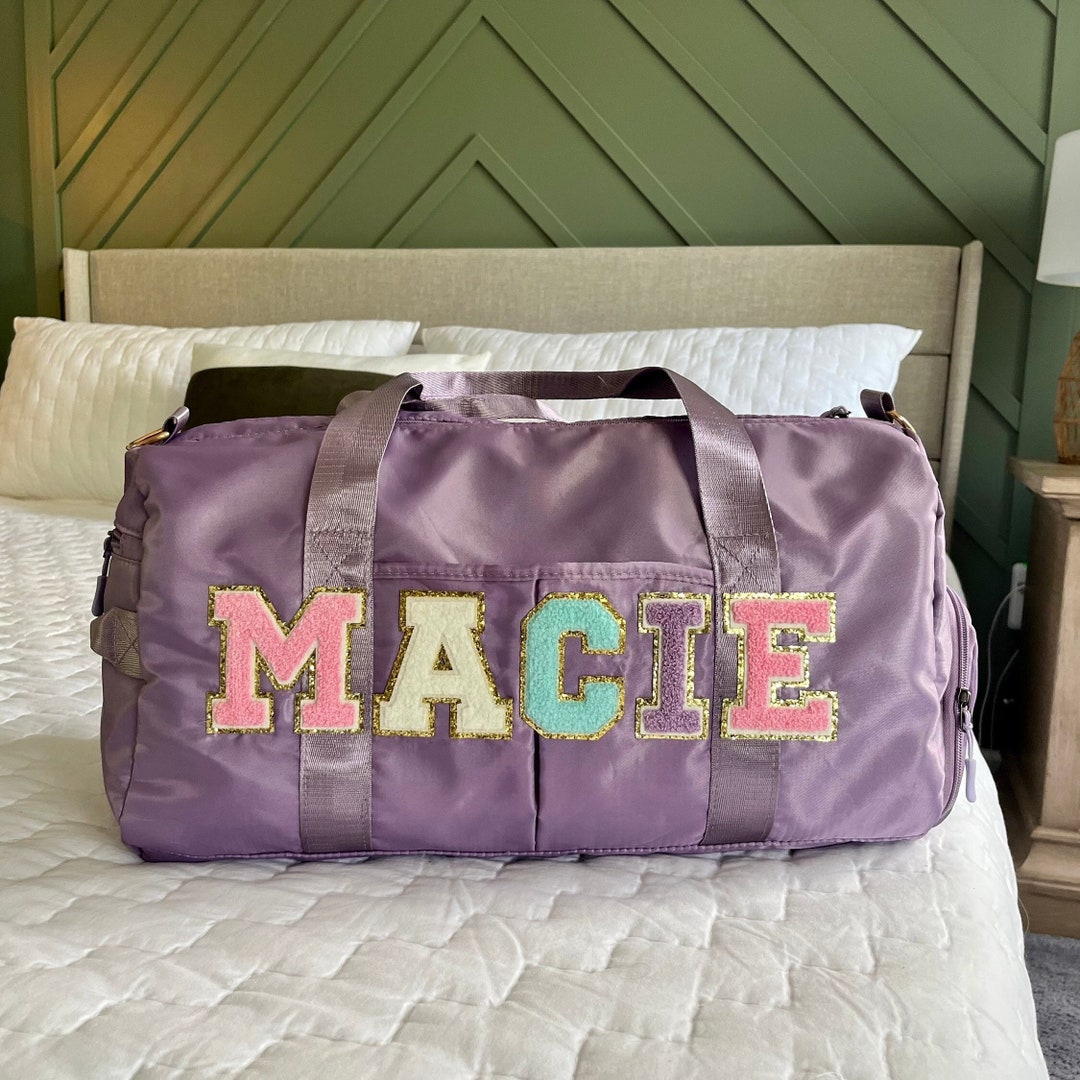 Duffel Bag for Kids Personalized Duffle Bag for Girl Overnight Bag With ...