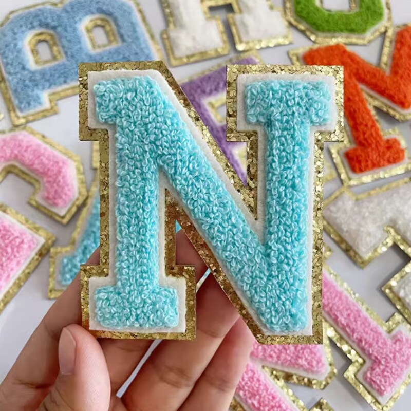 3d Letters Patches - Etsy