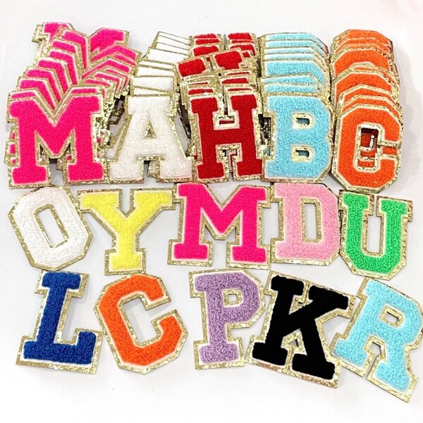 3d Chenille Letters - Etsy