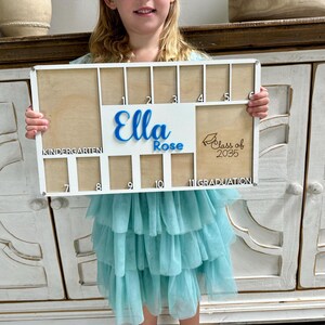 Personalized School Year Photo Frame Custom School Picture Frame Grade ...