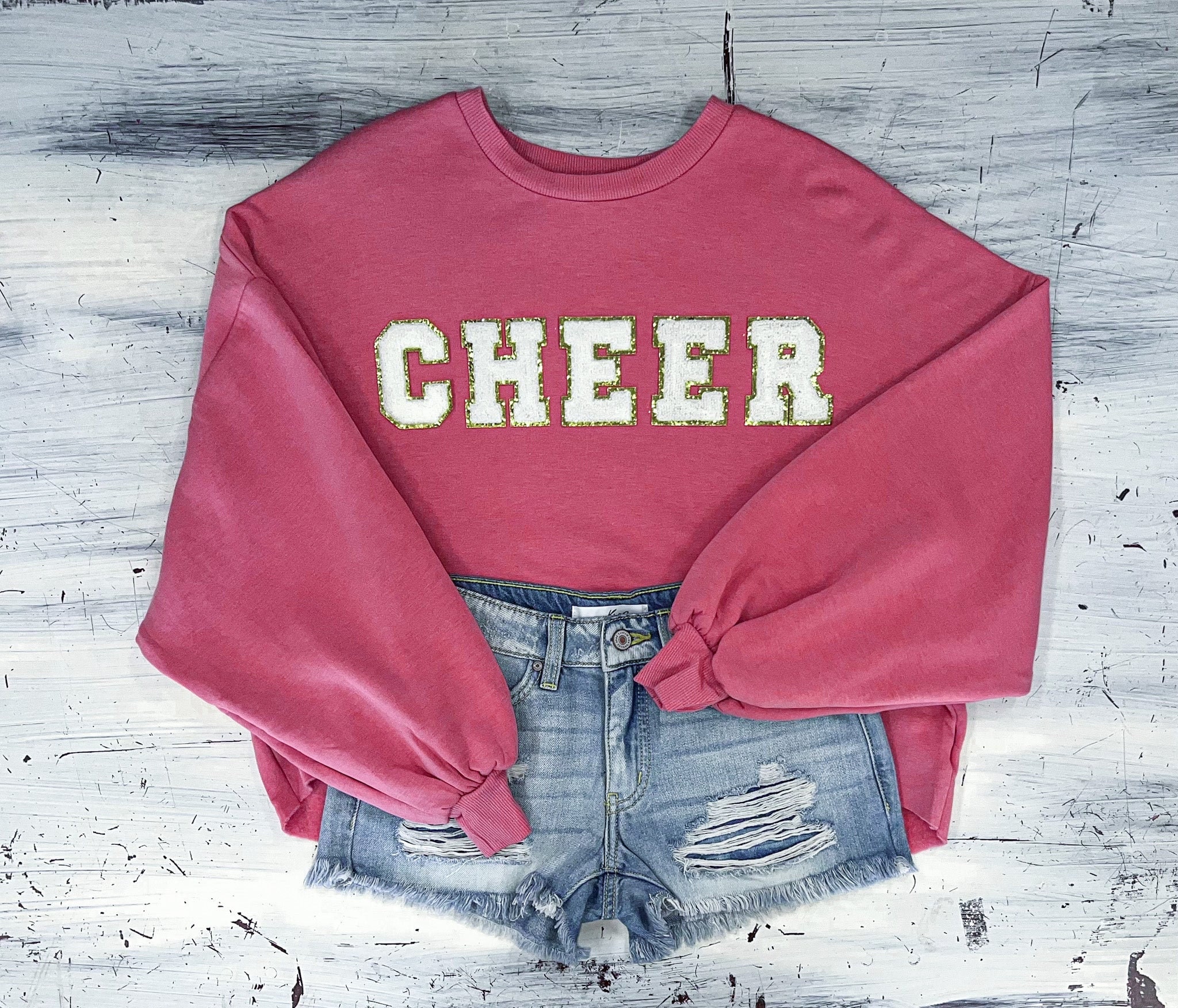 Custom Shirt With Chenille Letter Custom Sweatshirt - Etsy