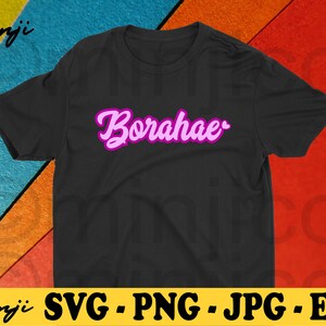 Borahae SVG Png Jpg Downloadable File - Cricut Silhoutte Vector File ...