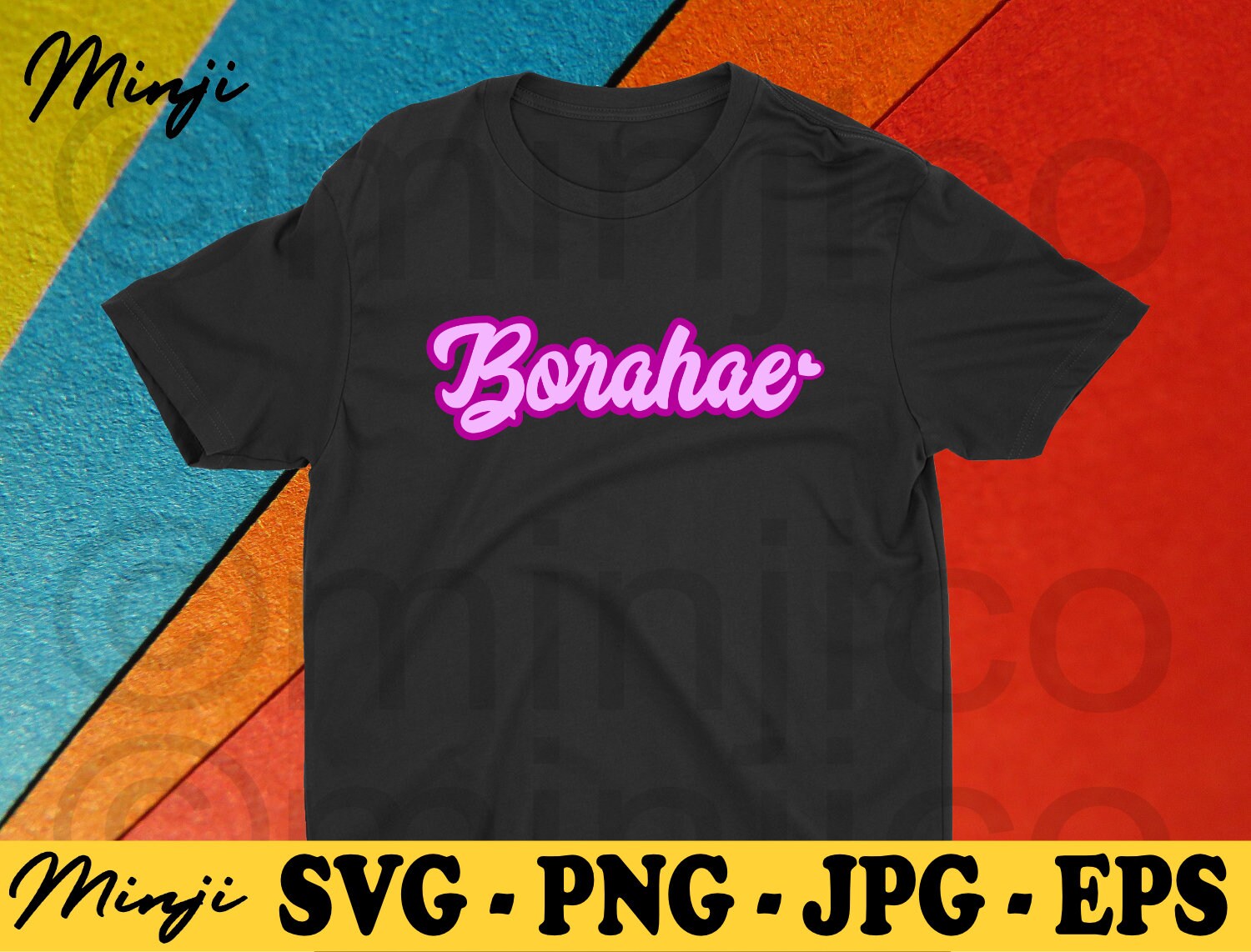 Borahae SVG Png Jpg Downloadable File - Cricut Silhoutte Vector File ...