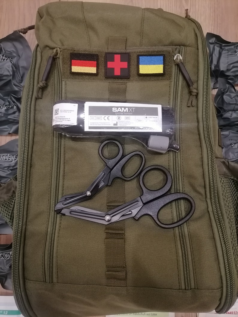 Rescue Backpack, Medic, First Aid, First Aid, Army, NATO, Bundeswehr ...