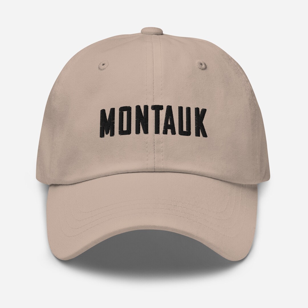 Montauk New York the Hamptons Embroidered Dad Hat Beach Hat Vacation ...