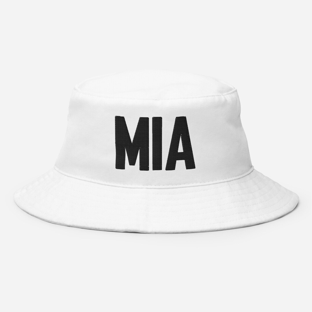 MIA Airport Code Hat Embroidered Hat Bucket Hat University of Miami ...