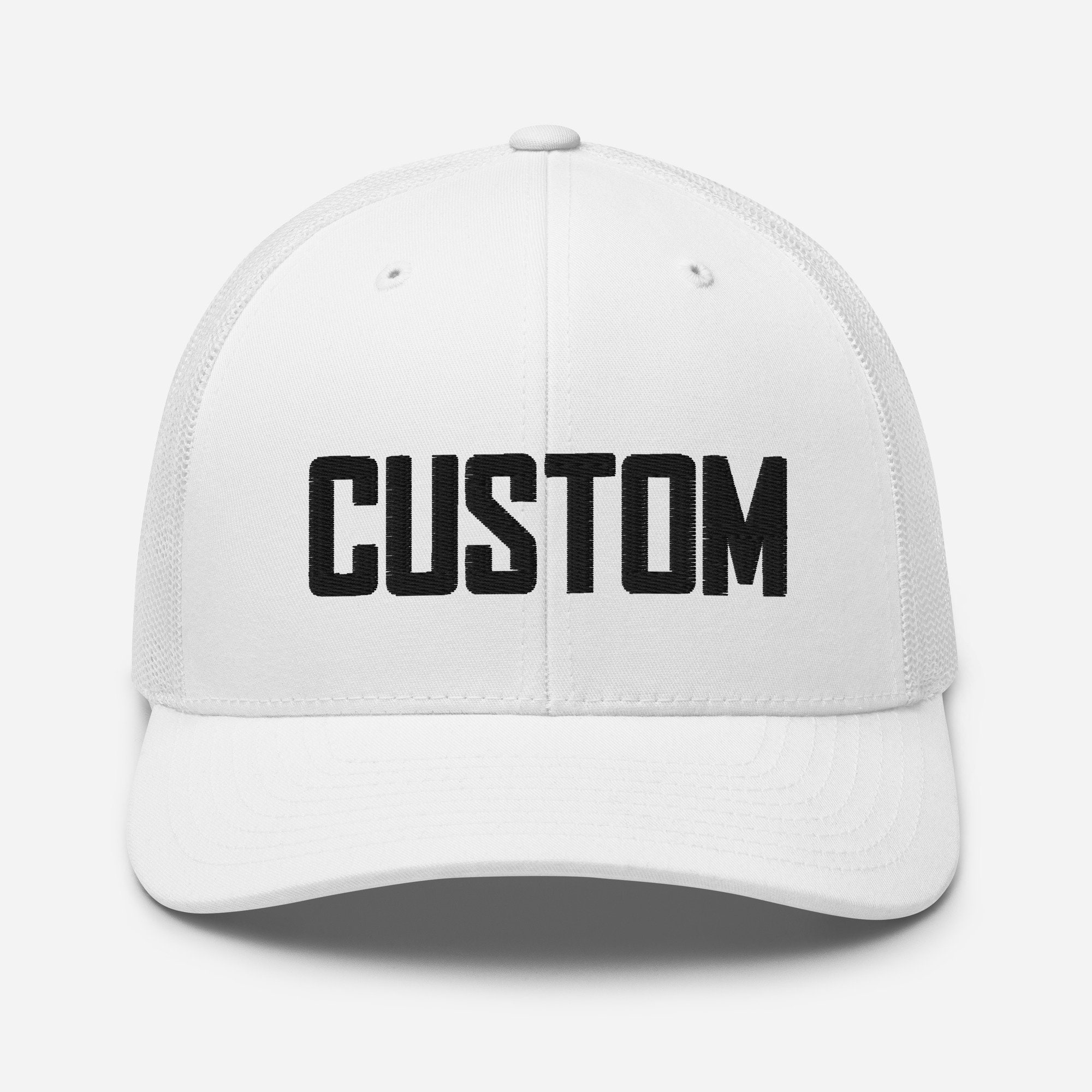 Personalized Custom Embroidered Trucker Hat Custom Snapback - Etsy
