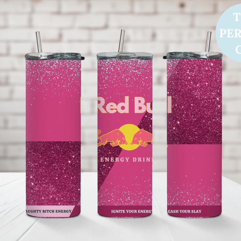 Customized Red Bull Cups - Etsy