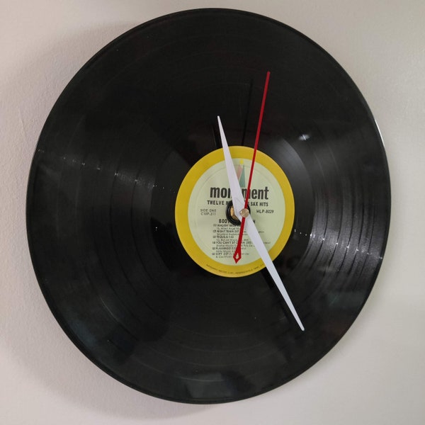 Vinyl Record Clock - Etsy