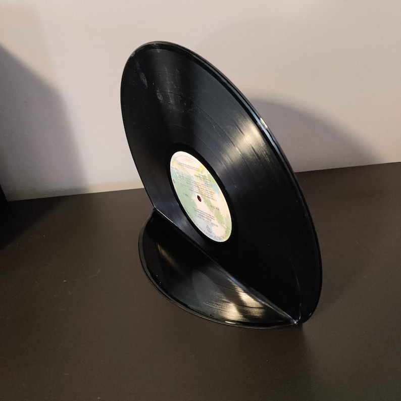 NOW PLAYING Viny Record Holder Made From Vinyl Records - Etsy