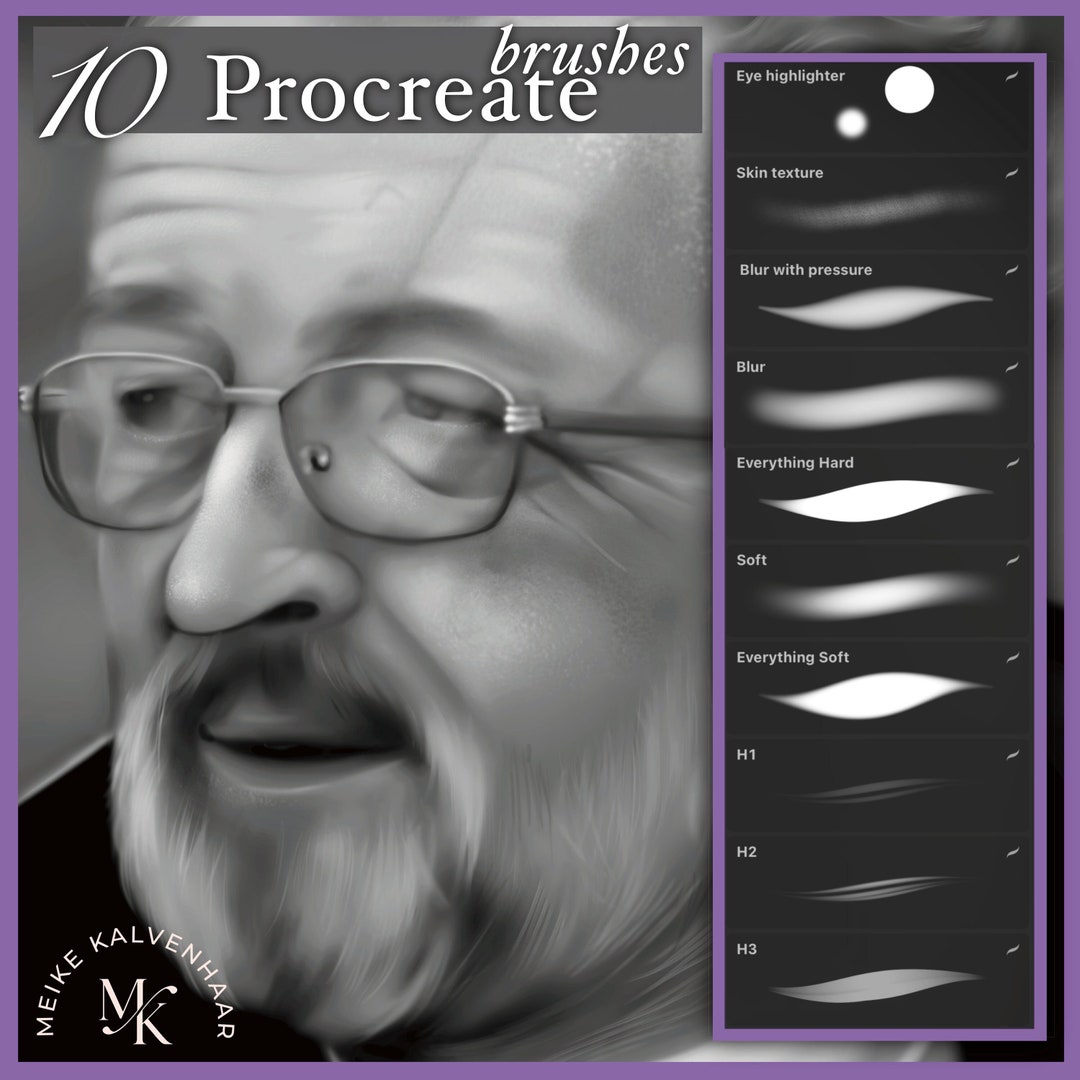 Meike Base Procreate Brushes - Etsy