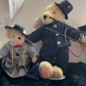 Muffy Vanderbear "beary Poppins"with Fuzzy as OOAK "bert the Chimney ...