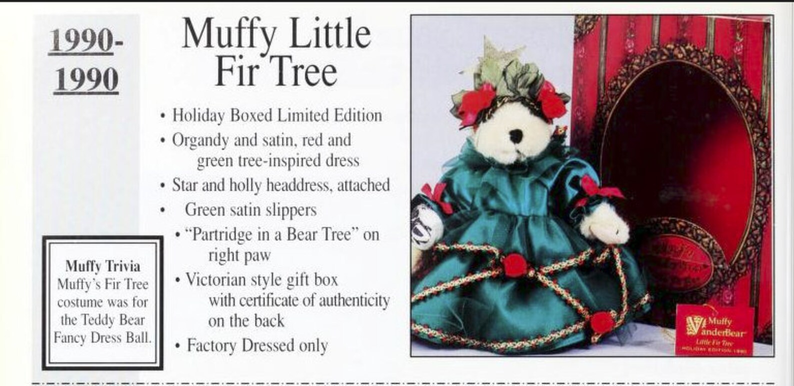 Muffy Vanderbear little Fir Tree - Etsy