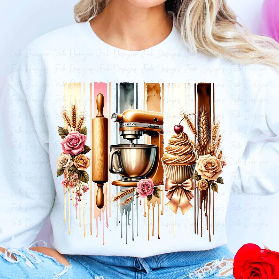 Baking Coquette PNG, Baker Png, Coquette Png, Gift for Baker, Aesthetic ...