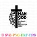 Man of God SVG: Christian Dad Shirt Design (digital Download) - Etsy