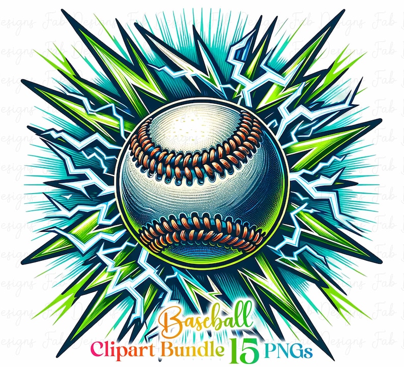 15 Baseball Watercolor Clipart Bundle (digital Download) - Etsy
