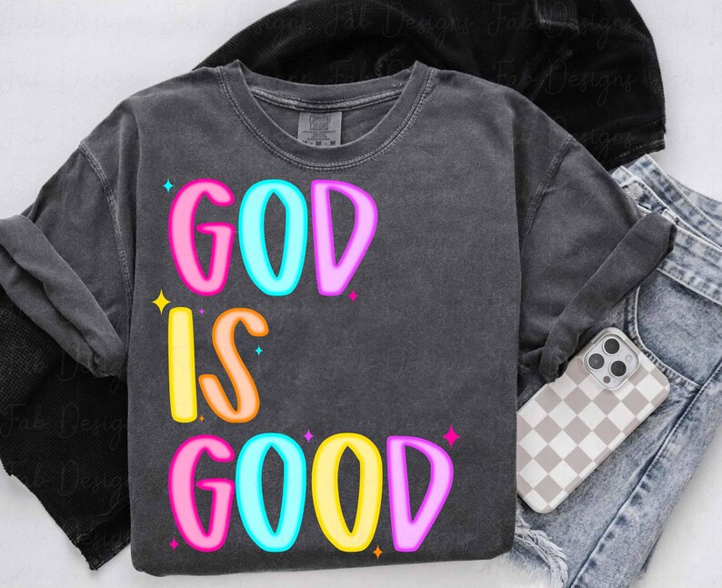God is Good All the Time PNG, Preppy Christian Women Design, Bible ...