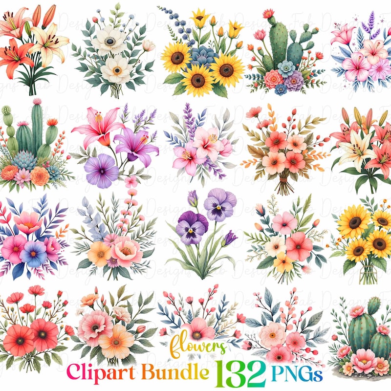 Mexican Spring Flowers - Etsy