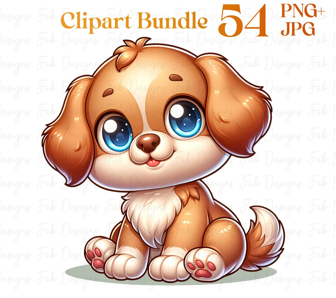 54 Watercolor Cute Animal Clipart Bundle, Woodland Animal Bundle, Cute ...