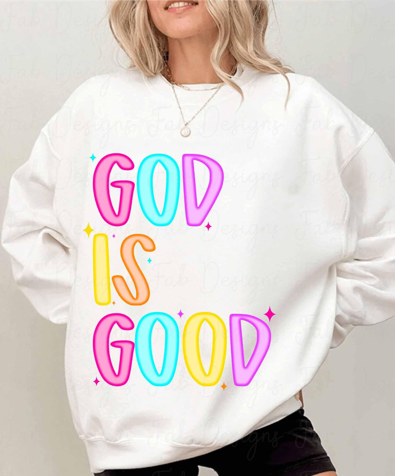 God is Good All the Time PNG, Preppy Christian Women Design, Bible ...