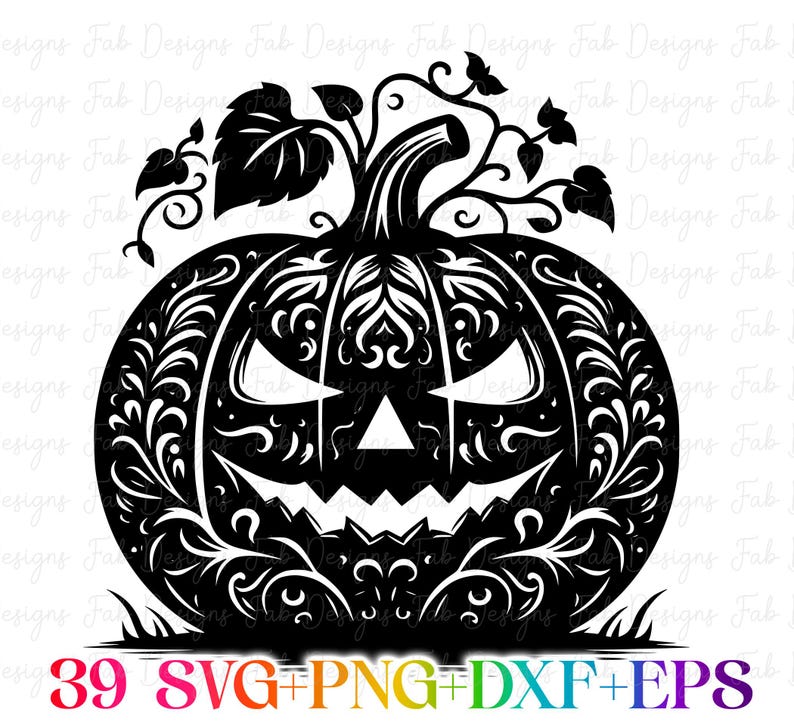 39 Halloween Pumpkin SVG Bundle, Halloween Svg, Thanksgiving, Fall Svg ...