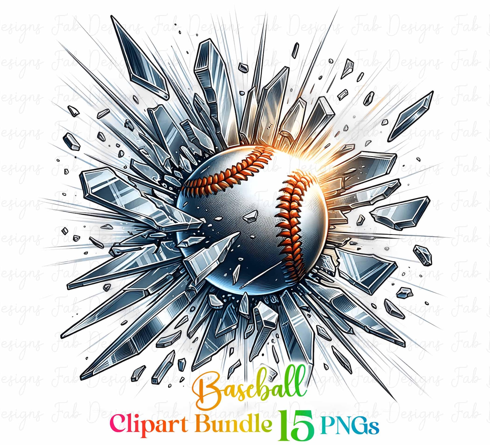 15 Baseball Watercolor Clipart Bundle (digital Download) - Etsy
