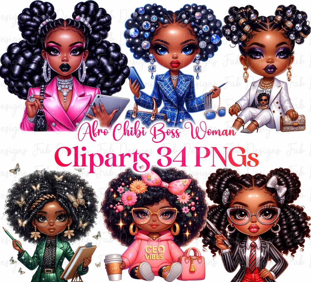 Praying Black Chibi Girl Clipart,afro Faith,jesus & Faith Sublimation ...