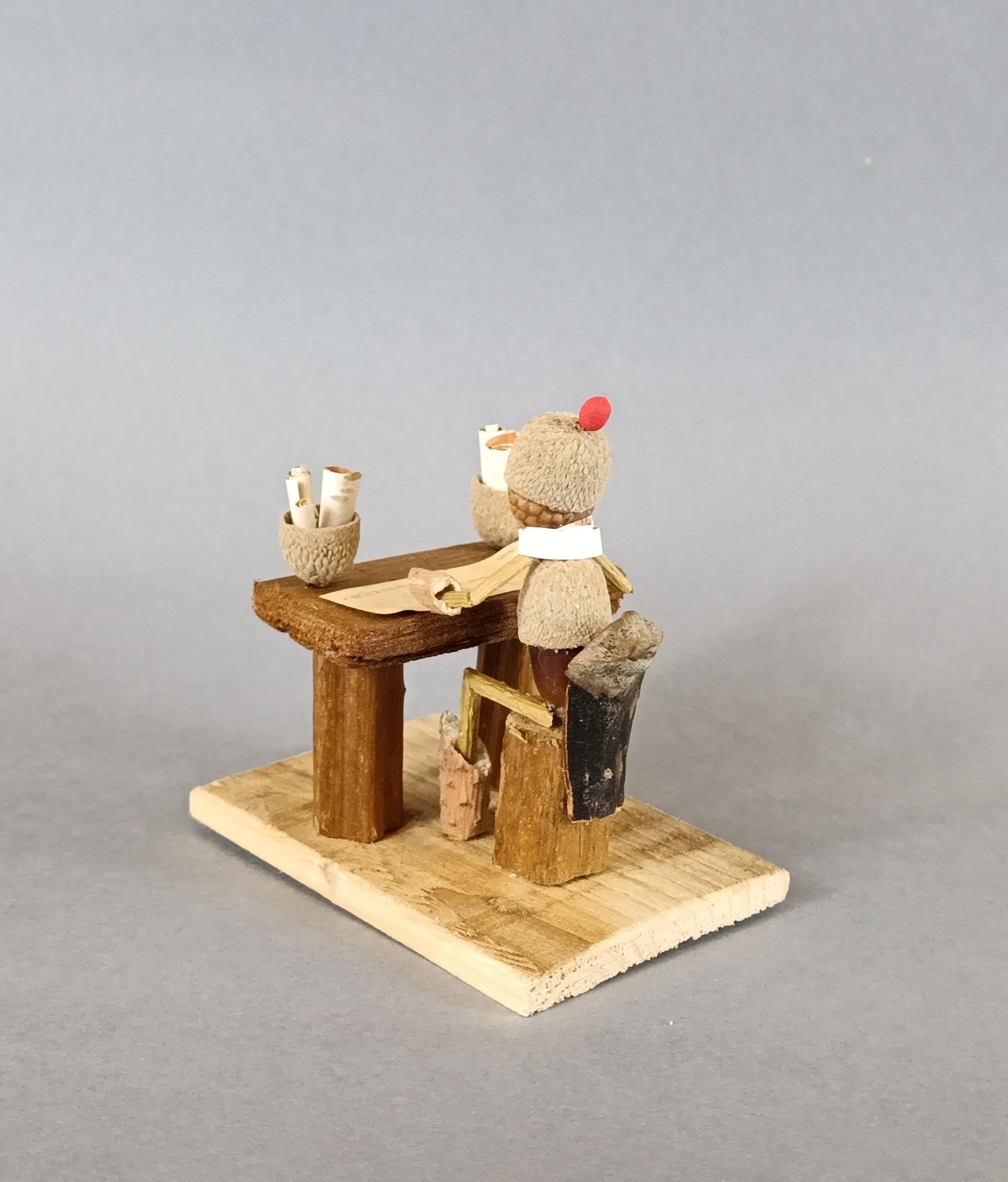 Acorn Elf is so Busy Working With All These Papers and Facing Deadlines ...