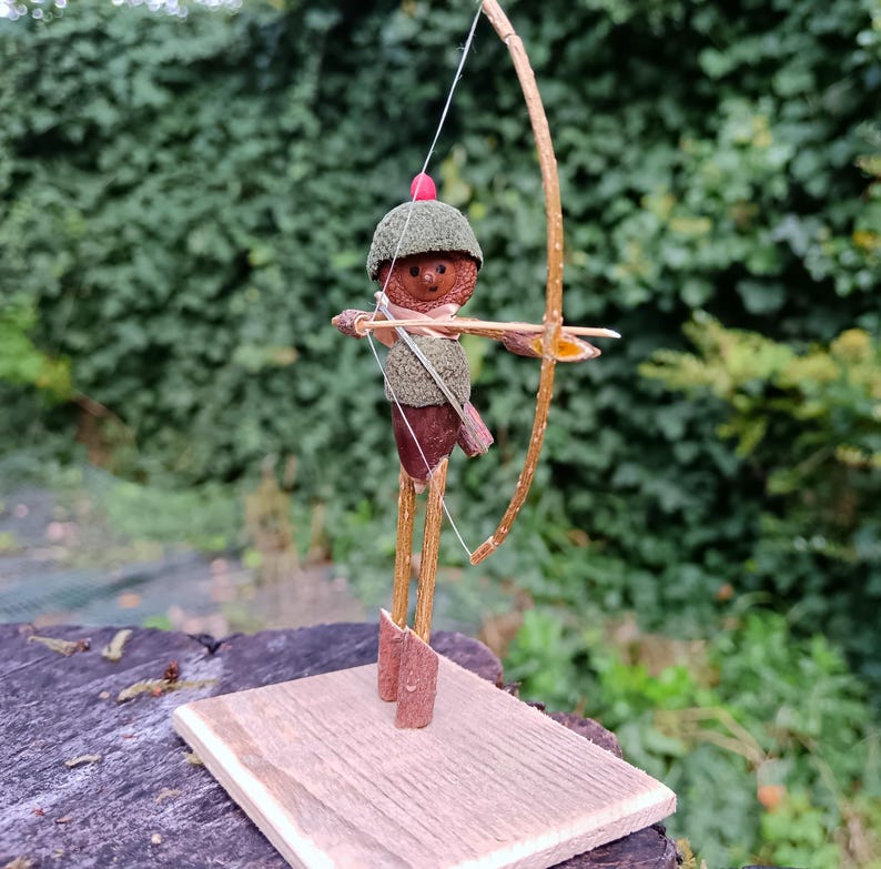 Handcrafted Little Robin Hood : Unique Nature-inspired Decor - Perfect ...