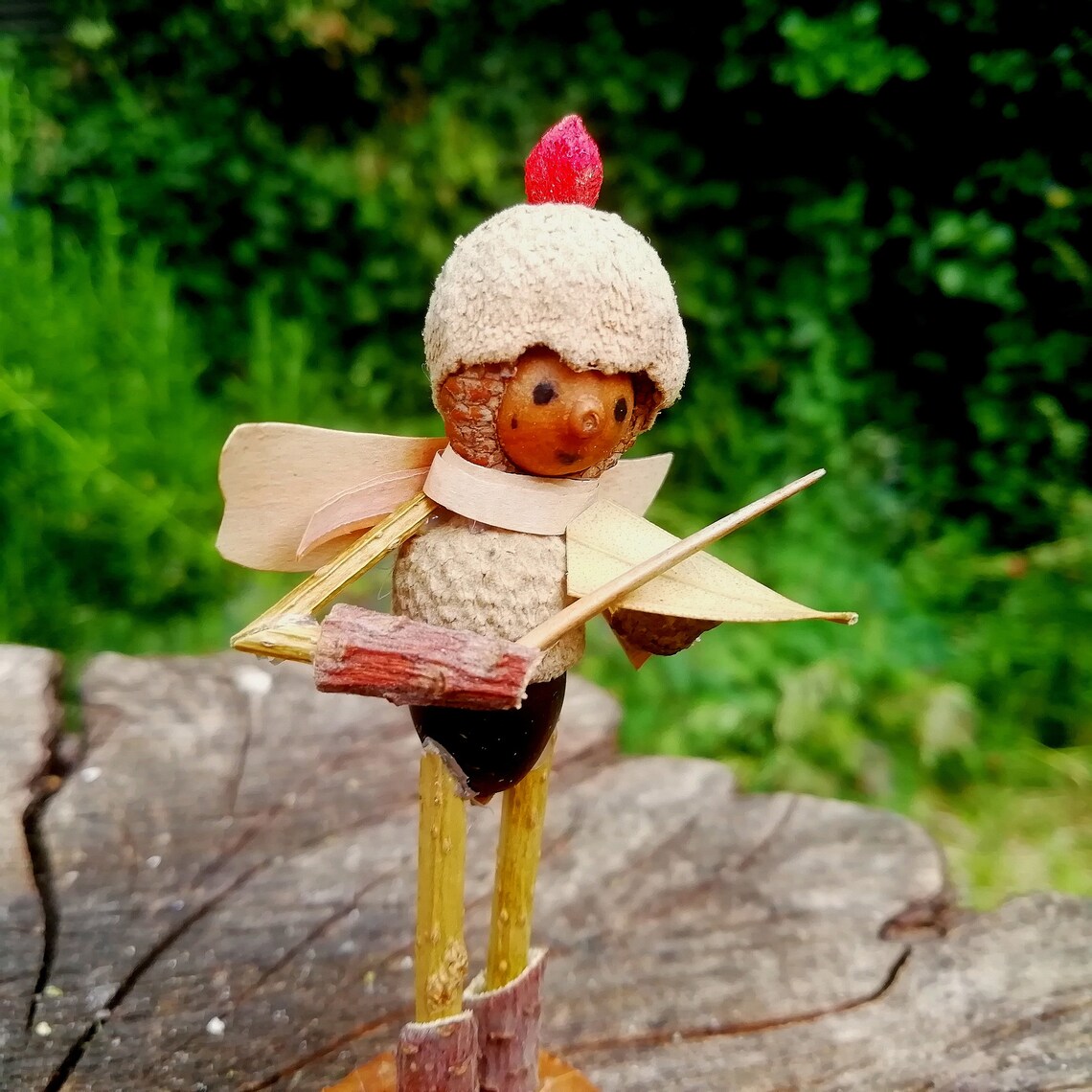 Whimsical Nature-inspired Fiddler Eco-friendly Musical Charm for ...