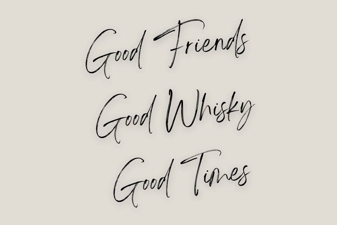 Whisky Tasting Flight Mat & Whisky Signs Instant Download | Etsy