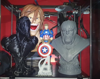 3d Custom Printed Bust - Etsy