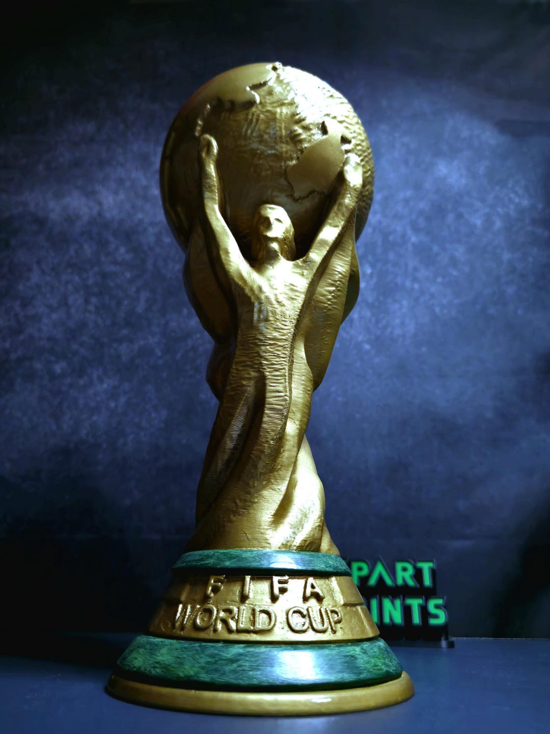 Lifesize 3D Printed & Hand-painted World Cup Trophy Replica – A ...