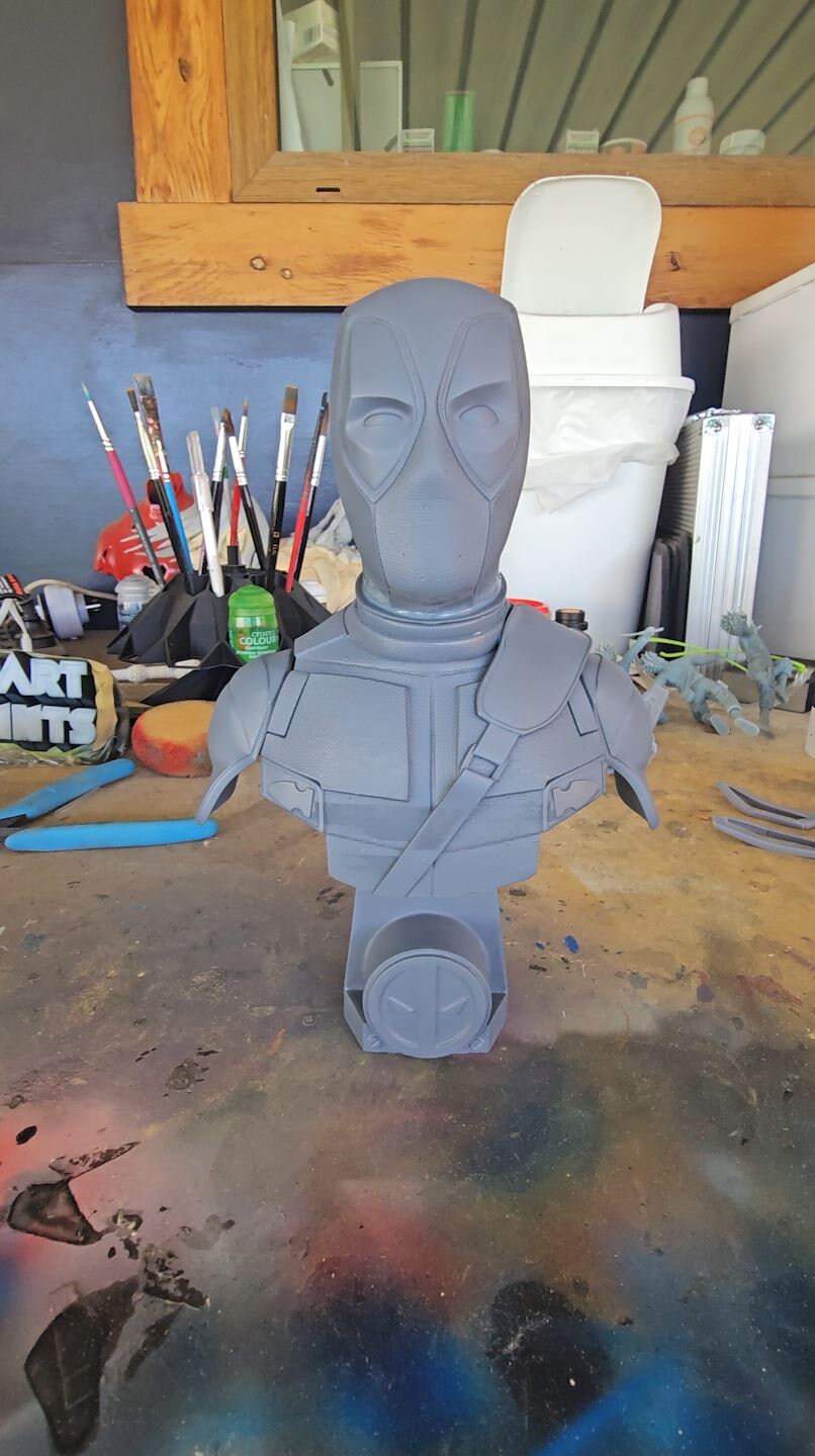 Deadpool: Crafted Chaos A 3D Printed Marvel Masterpiece - Etsy