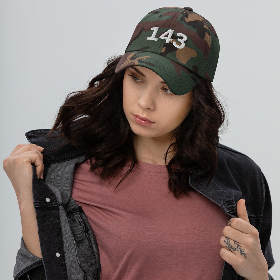 143, I Love You, Hat Embroidered, 8 COLORS to Choose From, Adjustable ...