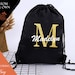 Personalized Name Drawstring Bag Customize Drawstring Custom - Etsy UK