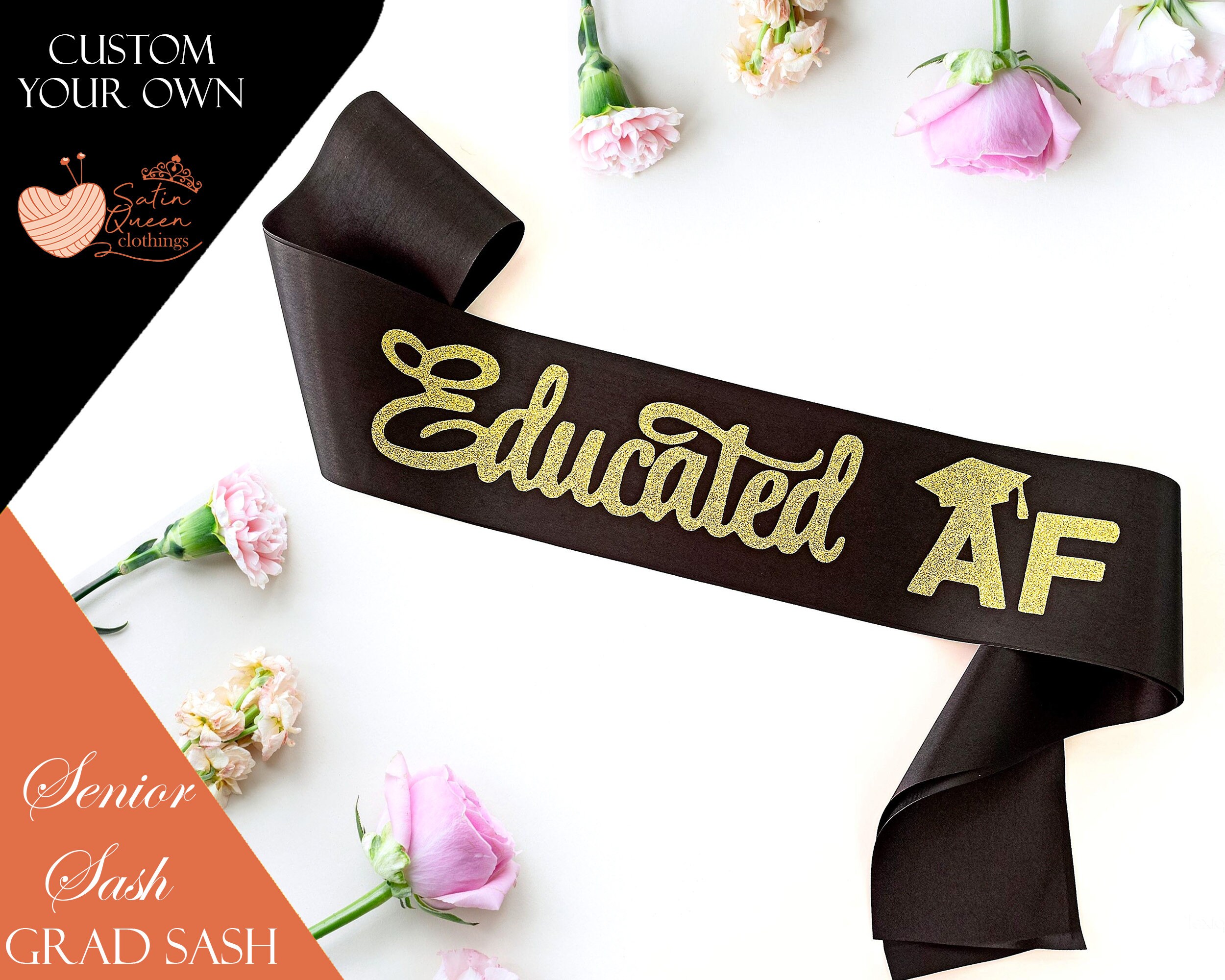 Class of 2023 Satin Sash Graduation Sash Graduate Sash - Etsy Israel