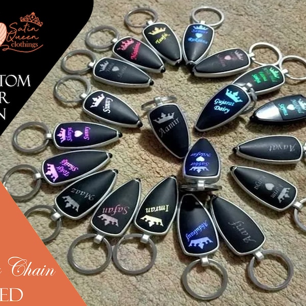 Led Key Chains - Etsy