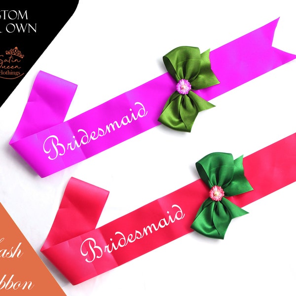 Design Your Own Sash - Etsy