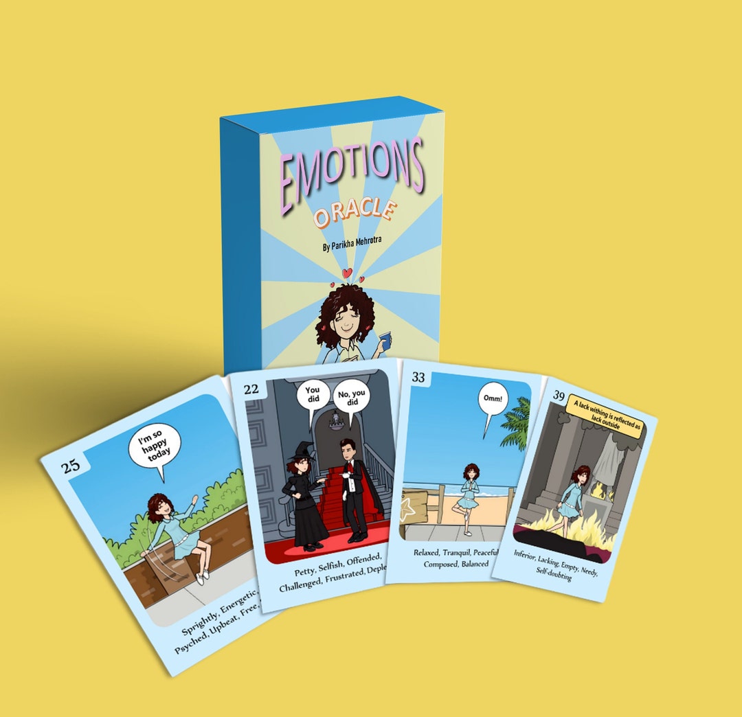 Emotions Oracle Deck - Etsy