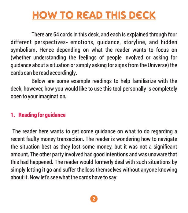 Emotions Oracle Deck - Etsy