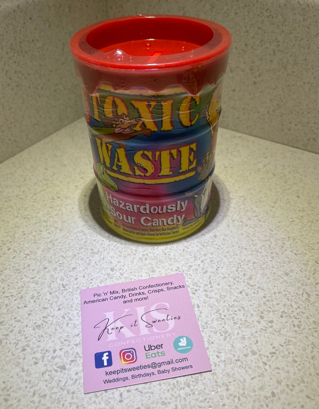 Toxic Waste Tie Dye Money Jar With Candy - Etsy