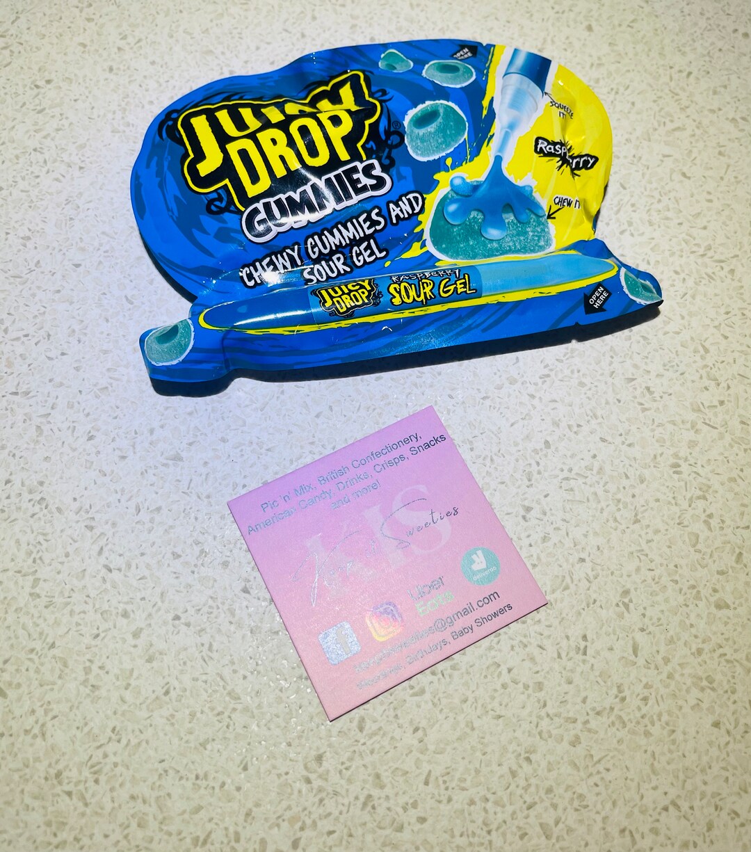 Bazooka Juicy Drop Gummies & Sour Gel Raspberry - Etsy