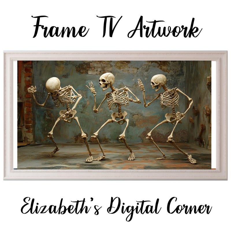 Skeleton Wall Art - Etsy