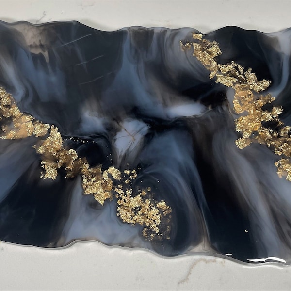 Resin Serving Tray - Etsy