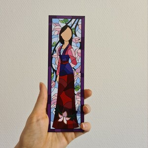 Mulan Bookmark, Disney Princess, Honor to Us All, Cherry Blossom - Etsy ...