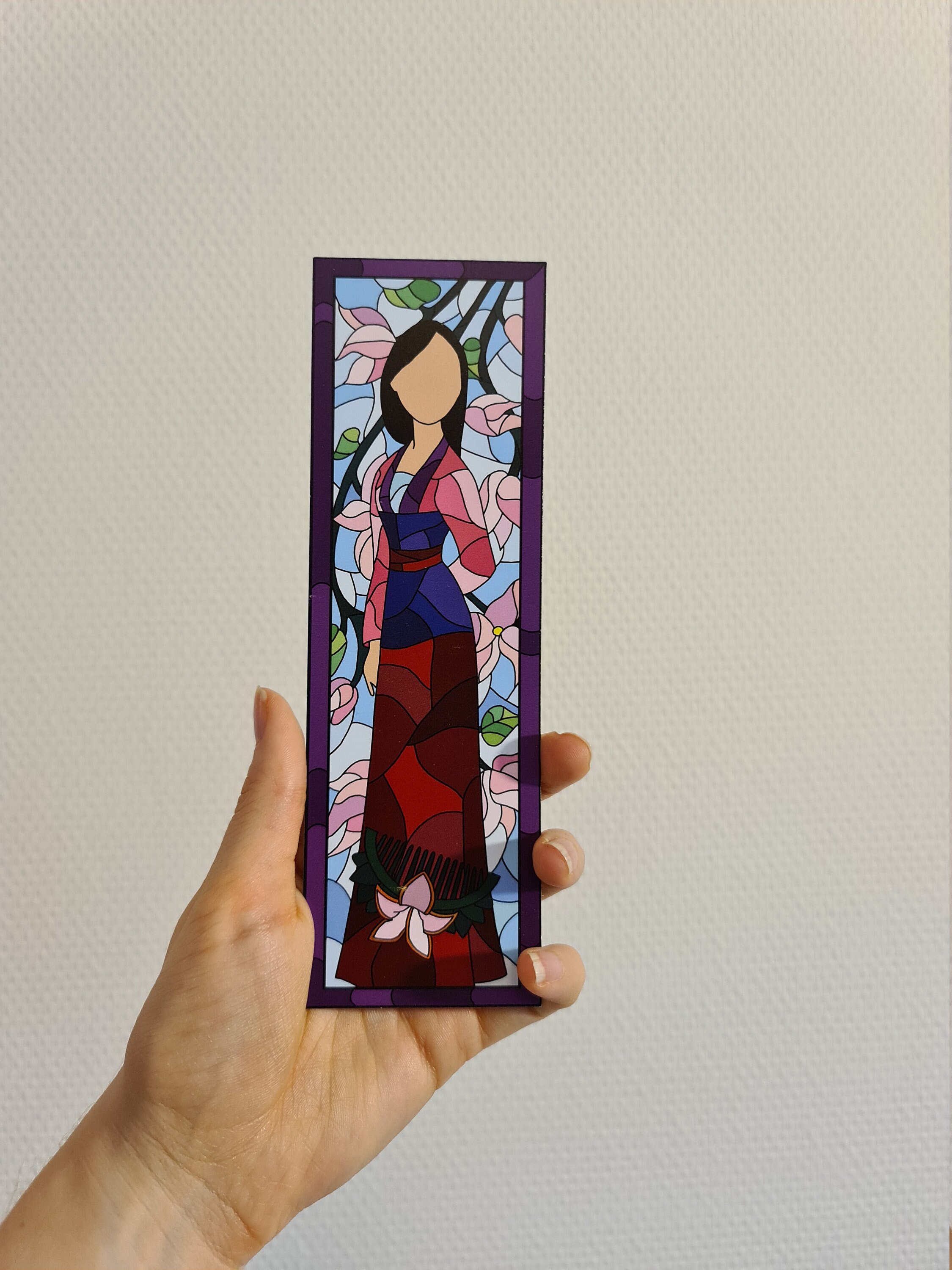 Mulan Bookmark Disney Princess Honor to Us All Cherry | Etsy