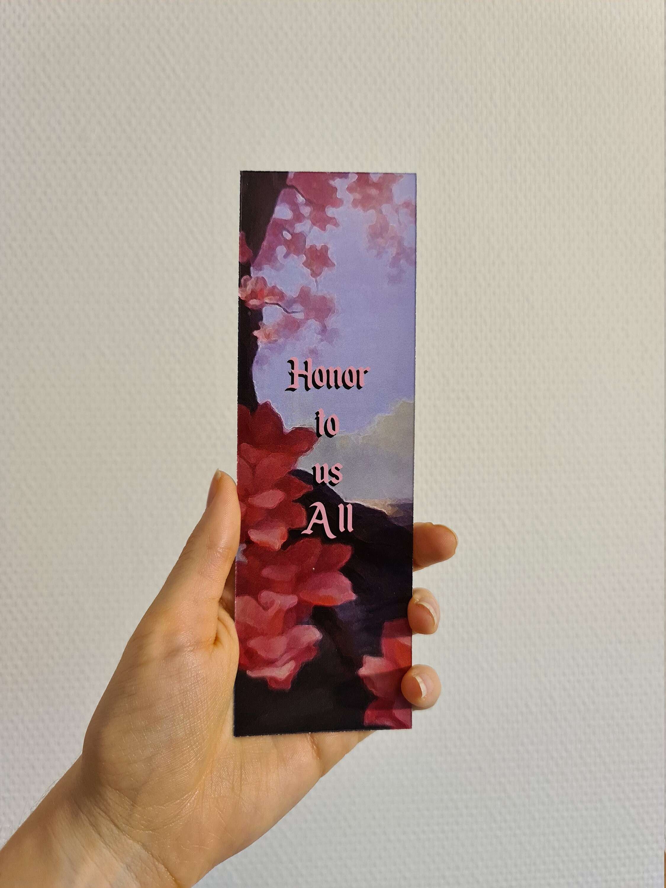 Mulan Bookmark Disney Princess Honor to Us All Cherry | Etsy