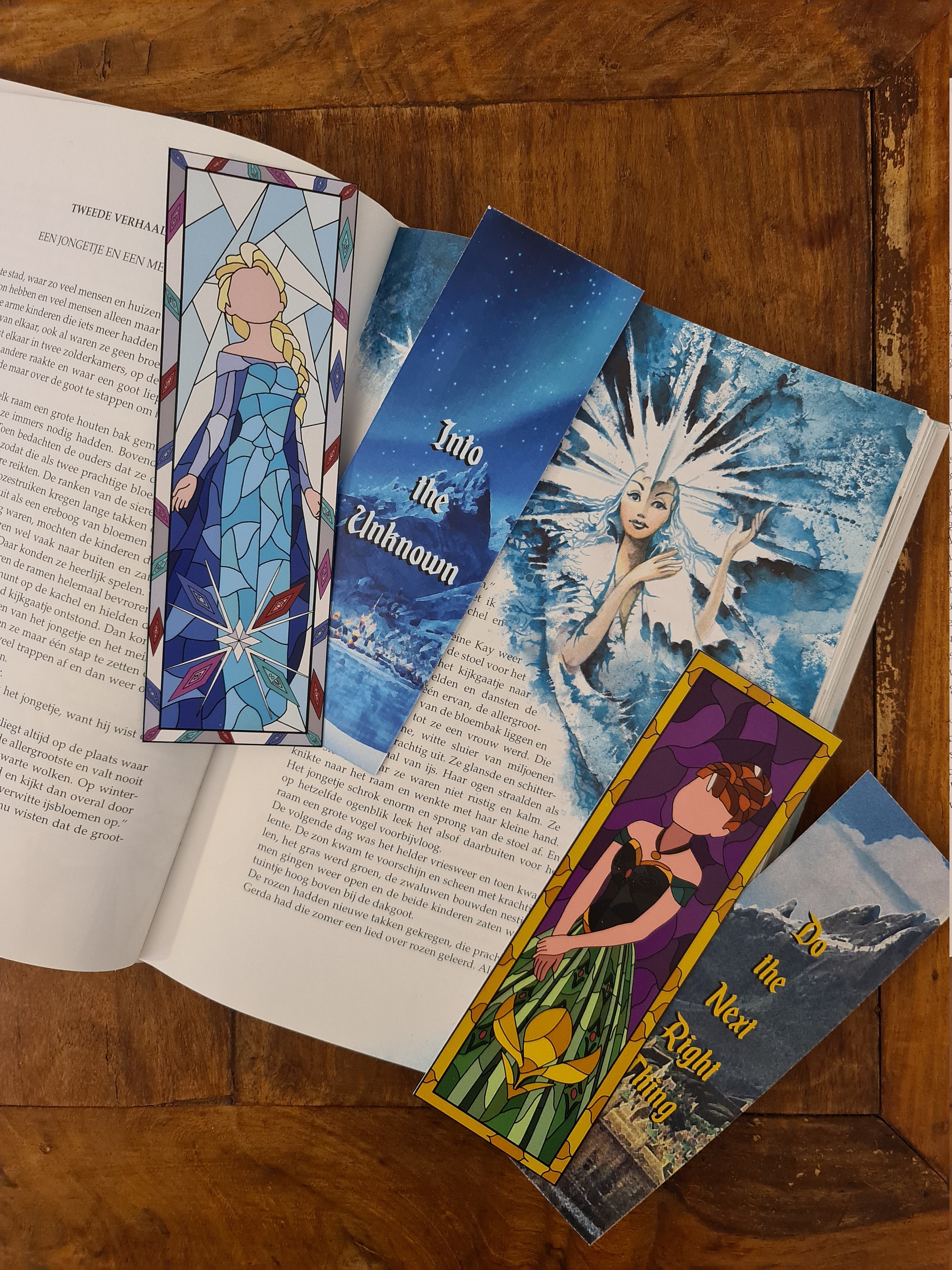 Frozen Elsa Bookmark Ice Queen Into the Unknown - Etsy